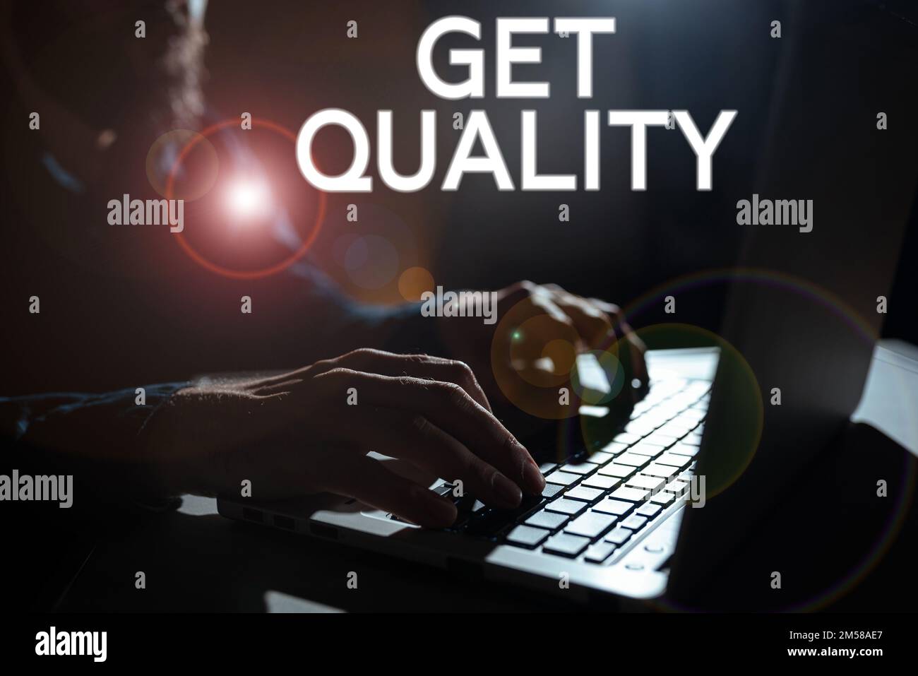 Writing displaying text Get Quality. Word Written on features and ...