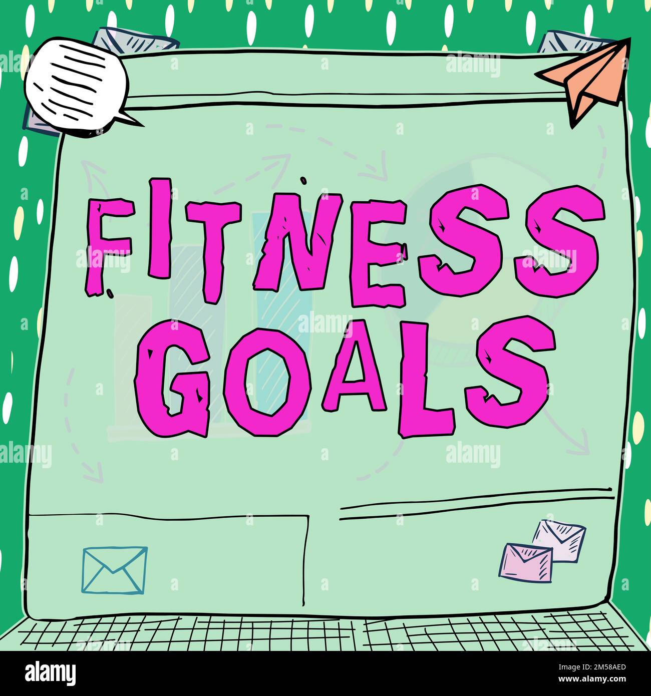 Text sign showing Fitness Goals. Word Written on Loose fat Build muscle ...