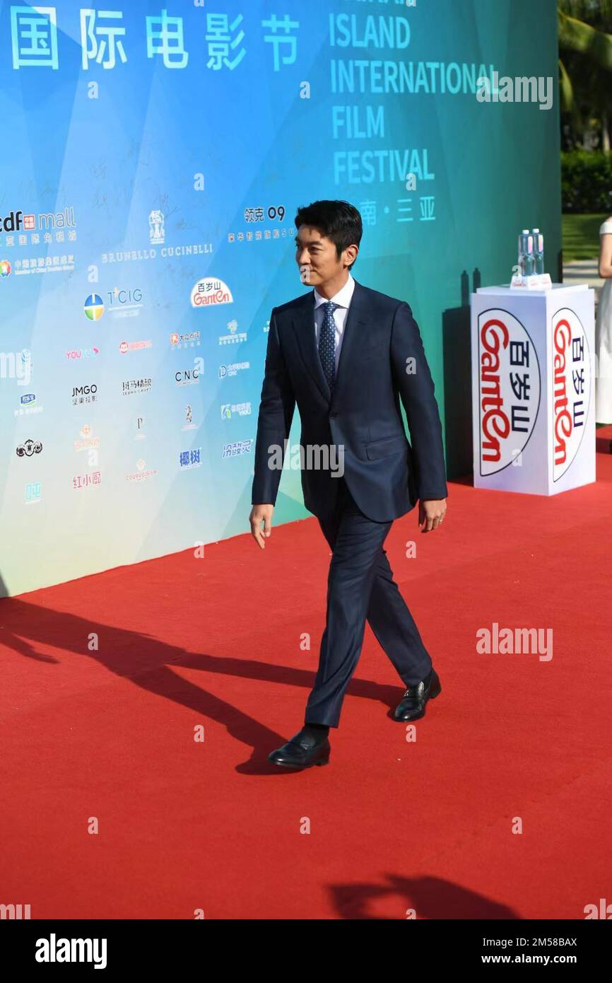 Chinese actor Du Jiang attended the red carpet for the closing ceremony ...