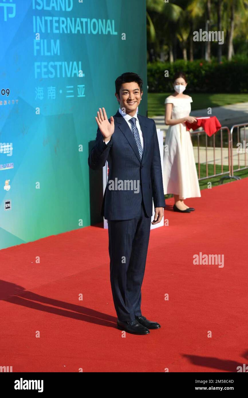 Chinese actor Du Jiang attended the red carpet for the closing ceremony ...
