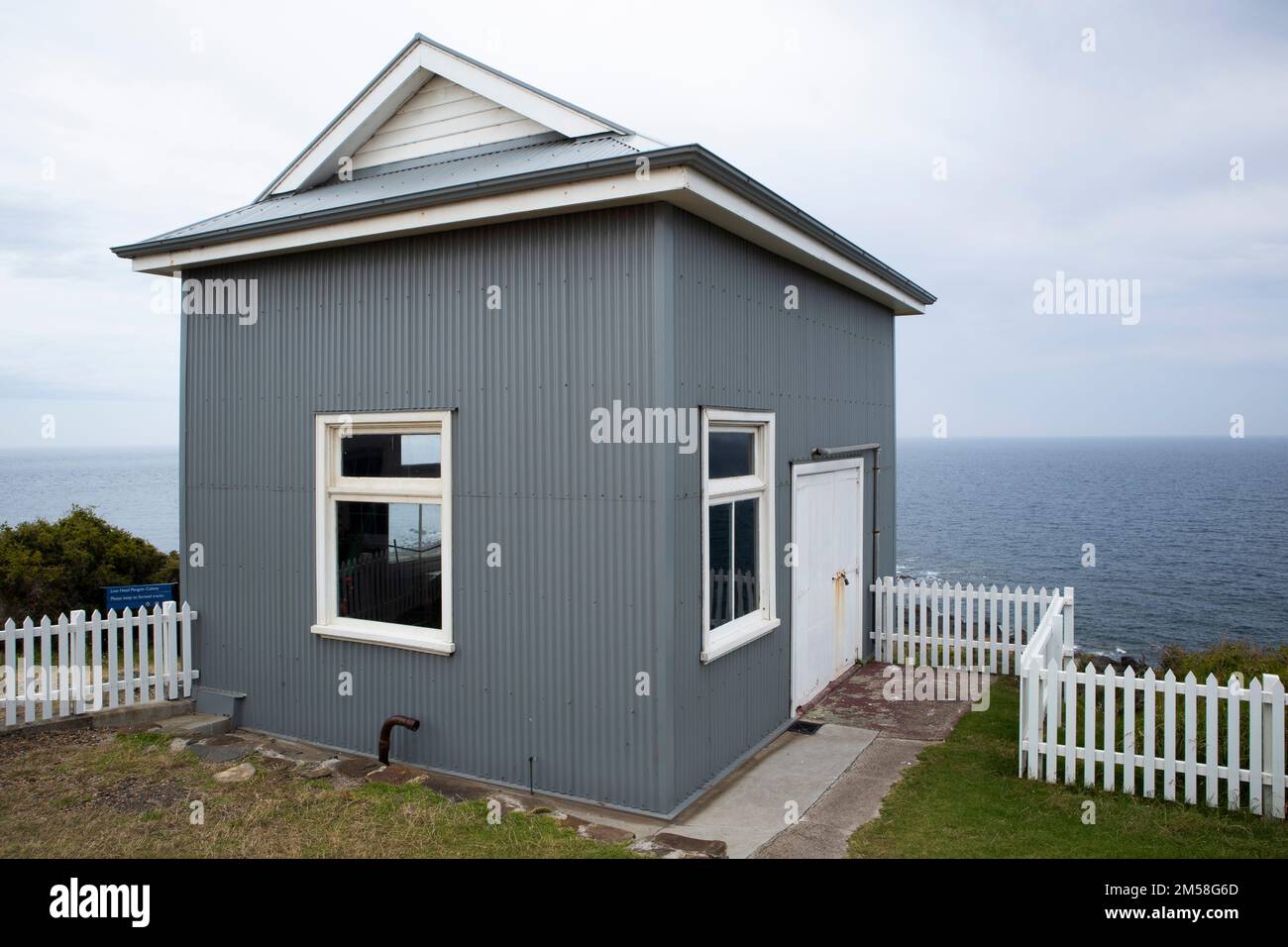 Lowhead Lighthouse and Fog Horn, Tasmania, Australia The foghorn was ...