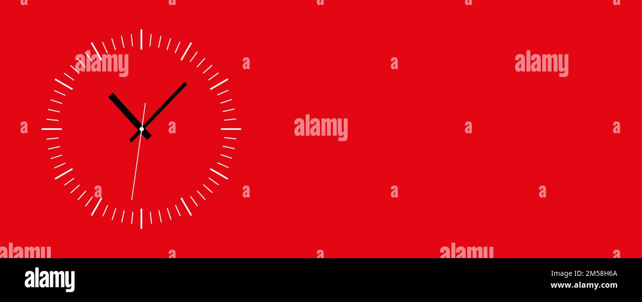 Time background with round wall clocks Stock Vector Image & Art - Alamy