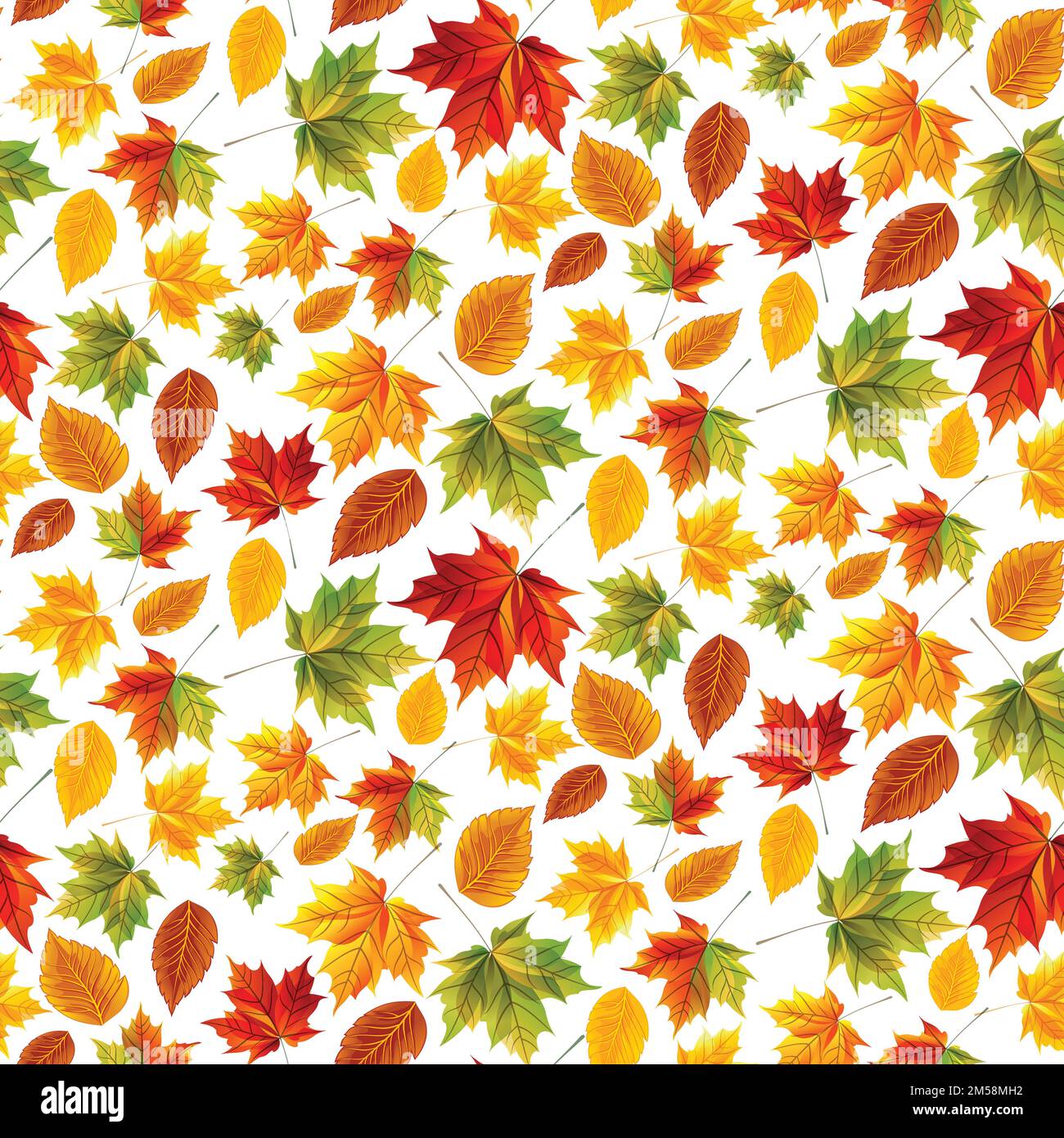 Bright pattern for web design and design sites. Design template, autumn ...