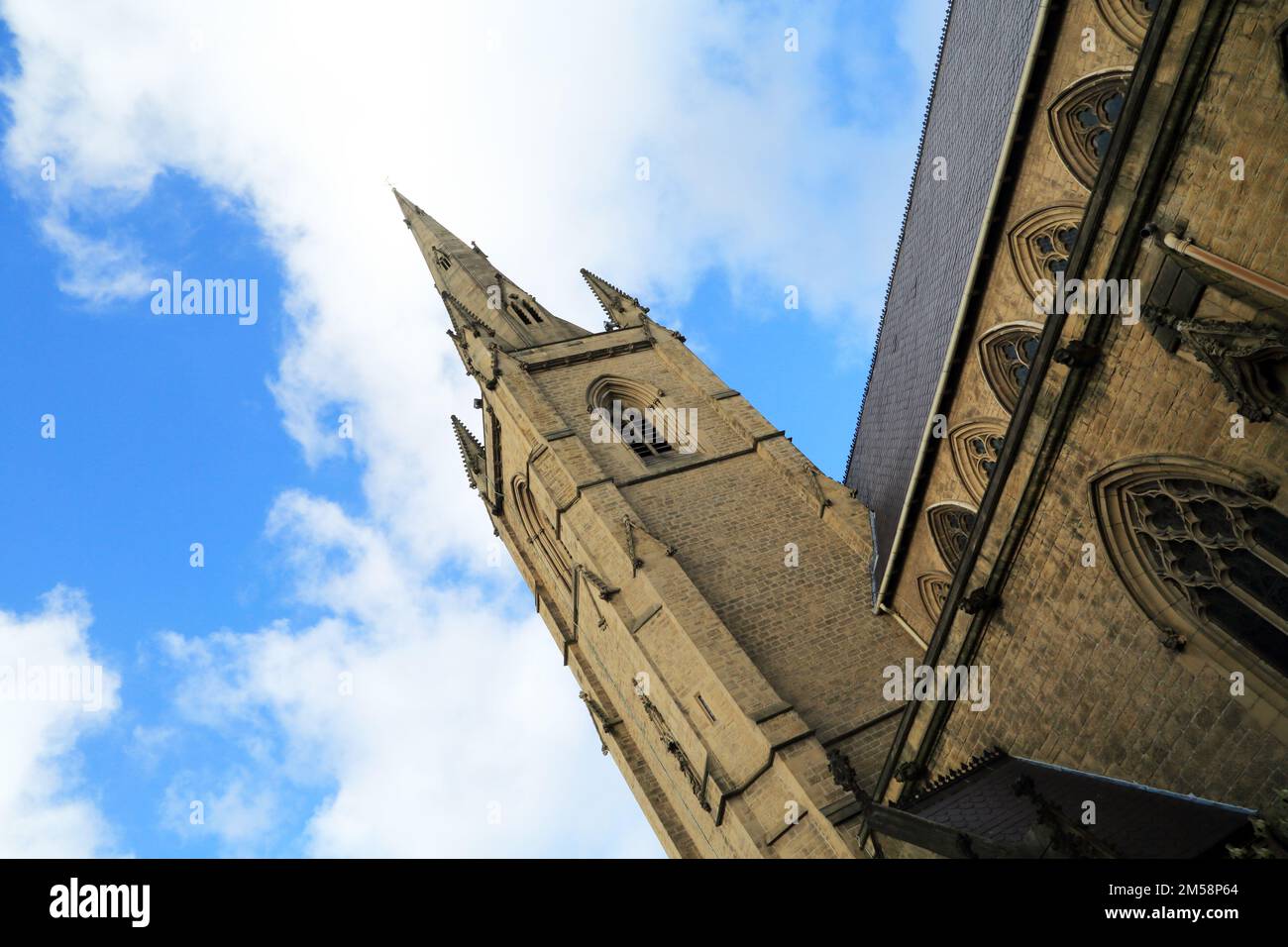 Tower of Saint Marie's Roman Catholic Cathedral in Norfolk Row ...