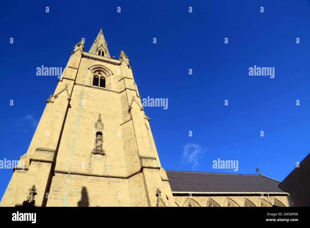 Tower of Saint Marie's Roman Catholic Cathedral in Norfolk Row ...