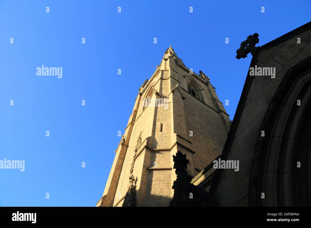 Tower of Saint Marie's Roman Catholic Cathedral in Norfolk Row ...