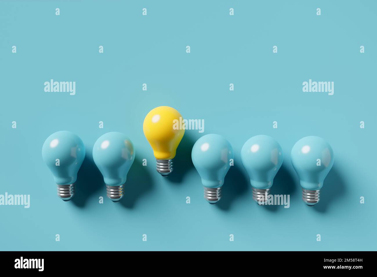 Thinking in a different, innovative and creative way. Finding an idea ...