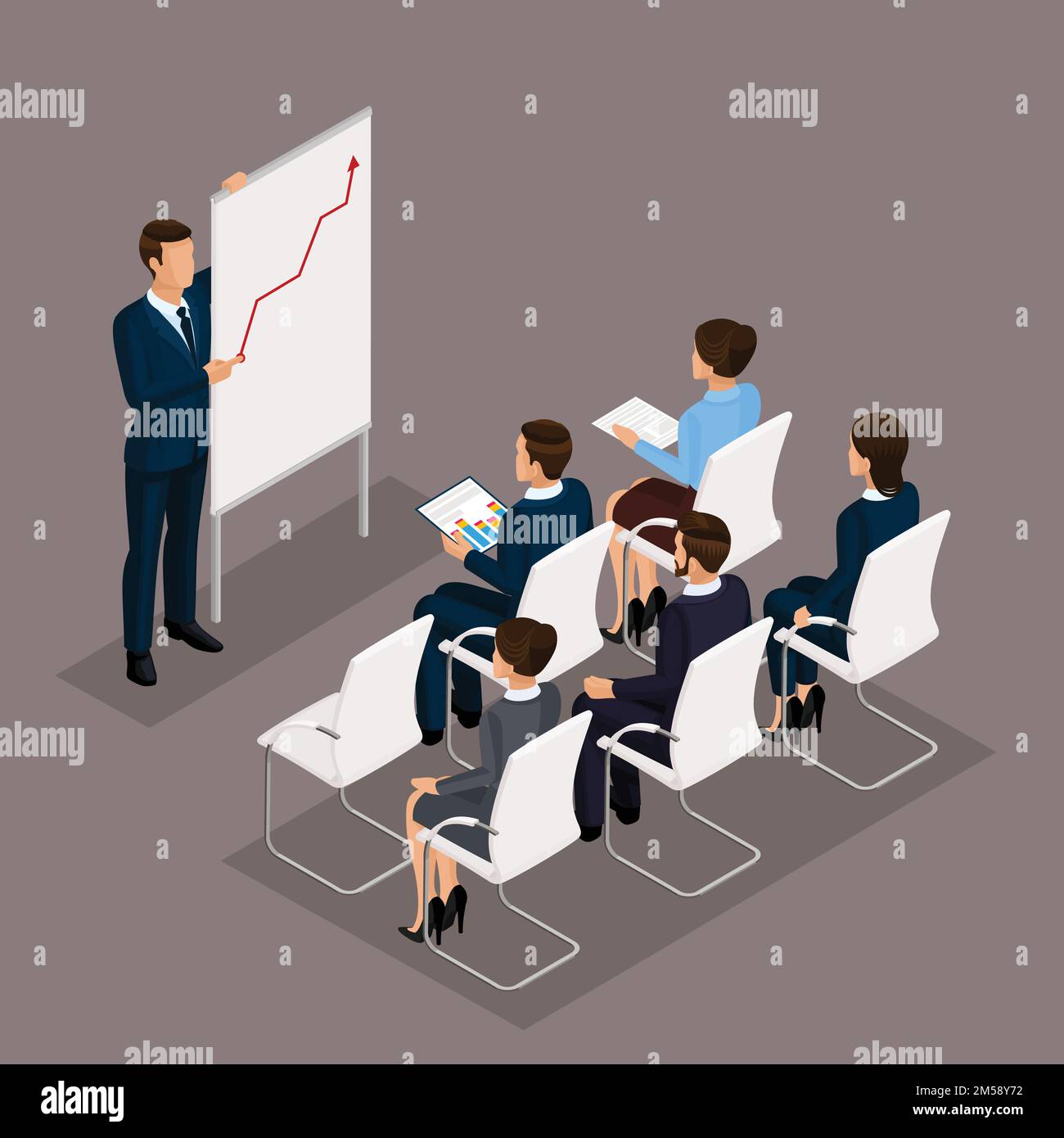 Training workers Stock Vector Images - Alamy