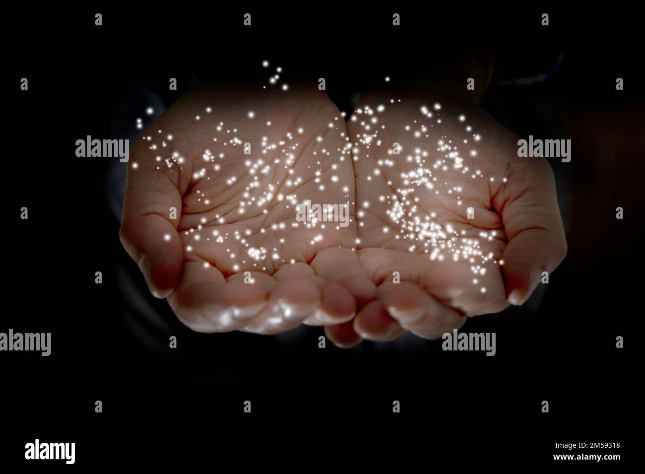 Magic hands hi-res stock photography and images - Alamy