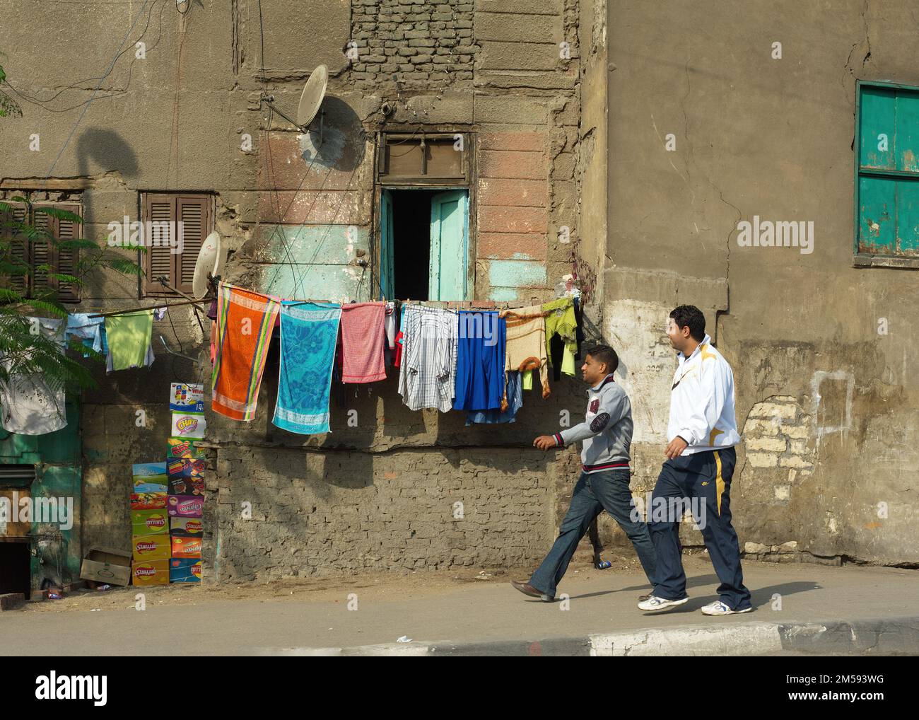 A back street in Cairo Stock Photo - Alamy