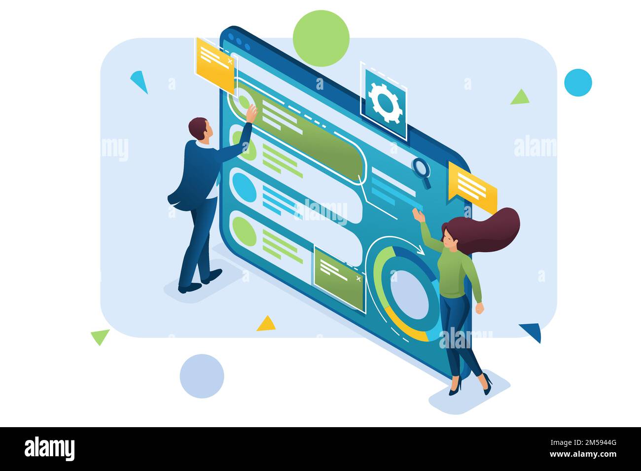 Chooses the interface vector vectors hi-res stock photography and ...