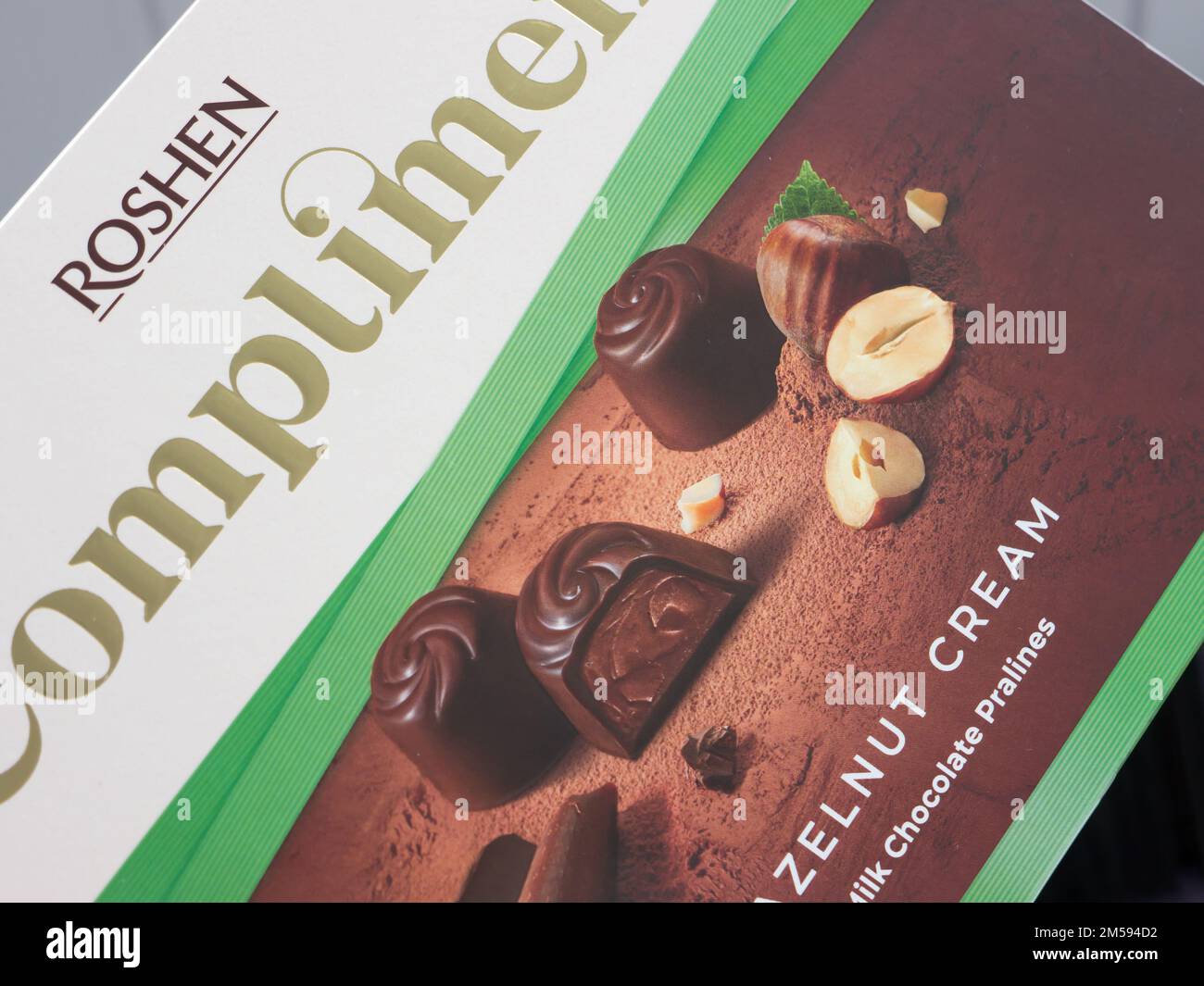 Chocolate Roshen. Roshen Confectionery Corporation is a Ukrainian ...