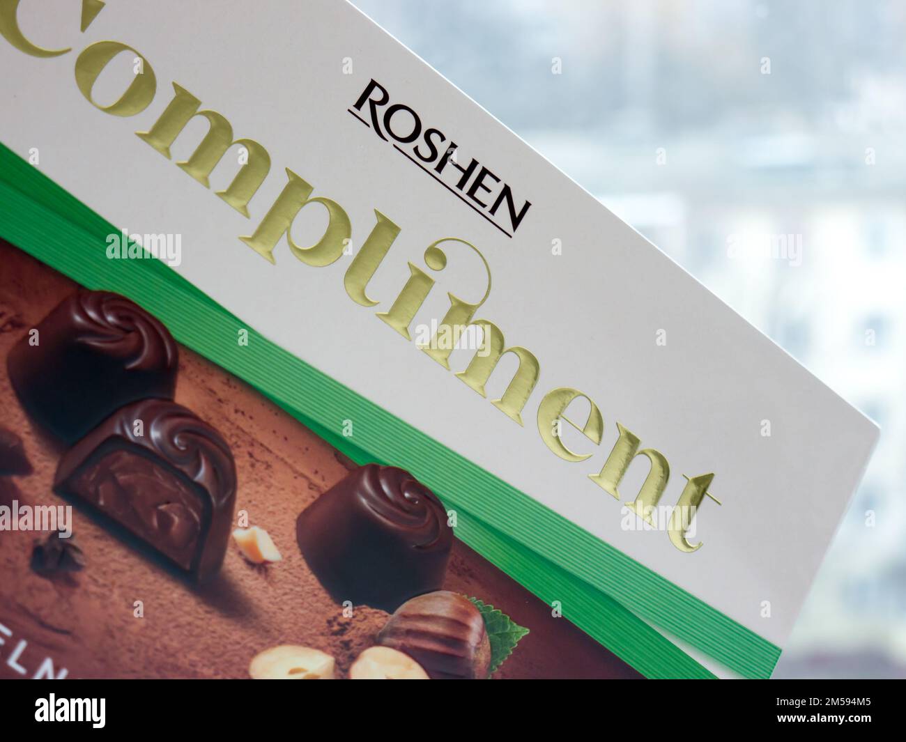 Chocolate Roshen. Roshen Confectionery Corporation is a Ukrainian ...
