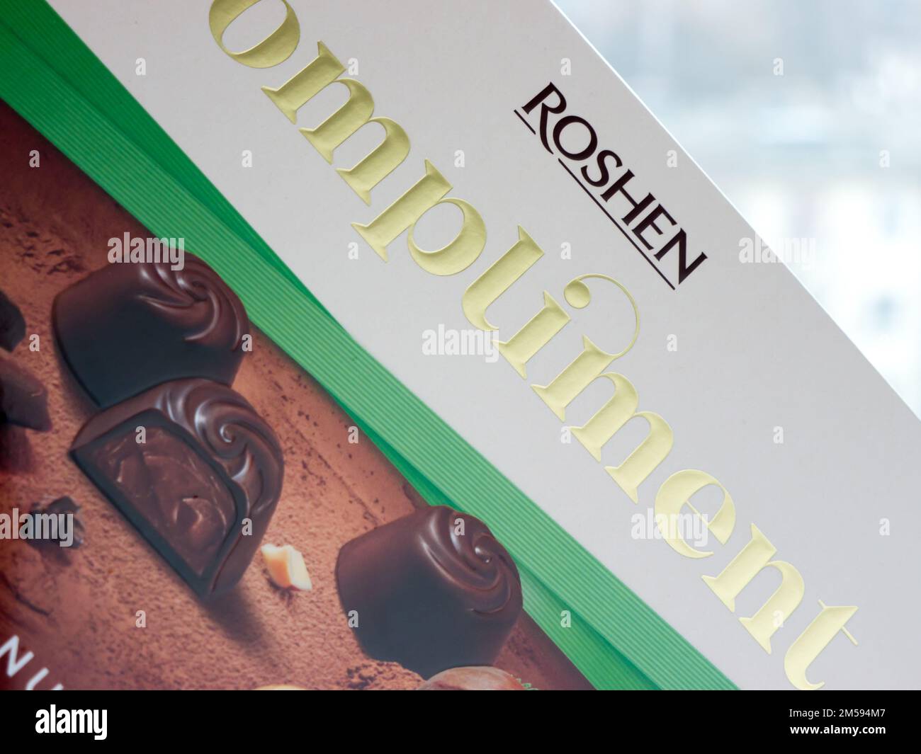 Chocolate Roshen. Roshen Confectionery Corporation is a Ukrainian ...