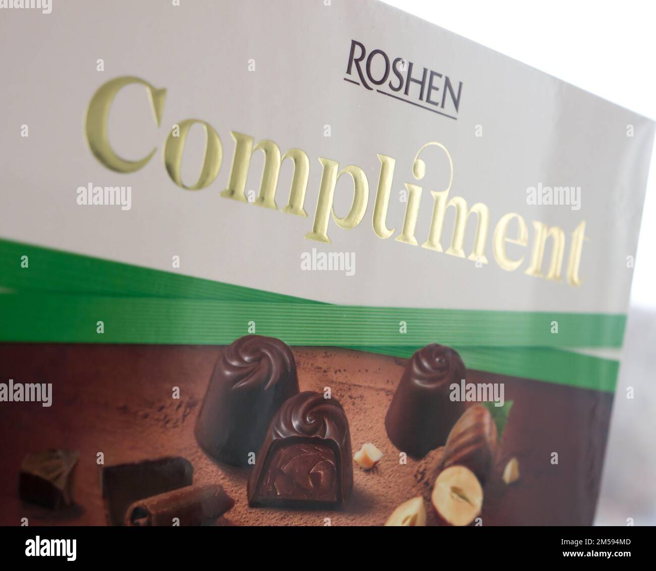 Chocolate Roshen. Roshen Confectionery Corporation is a Ukrainian ...