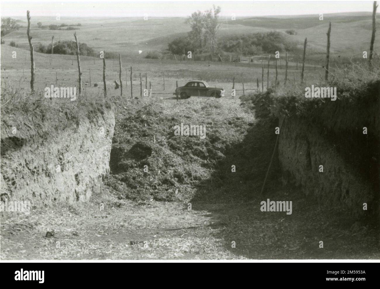 Silage trench hi-res stock photography and images - Alamy