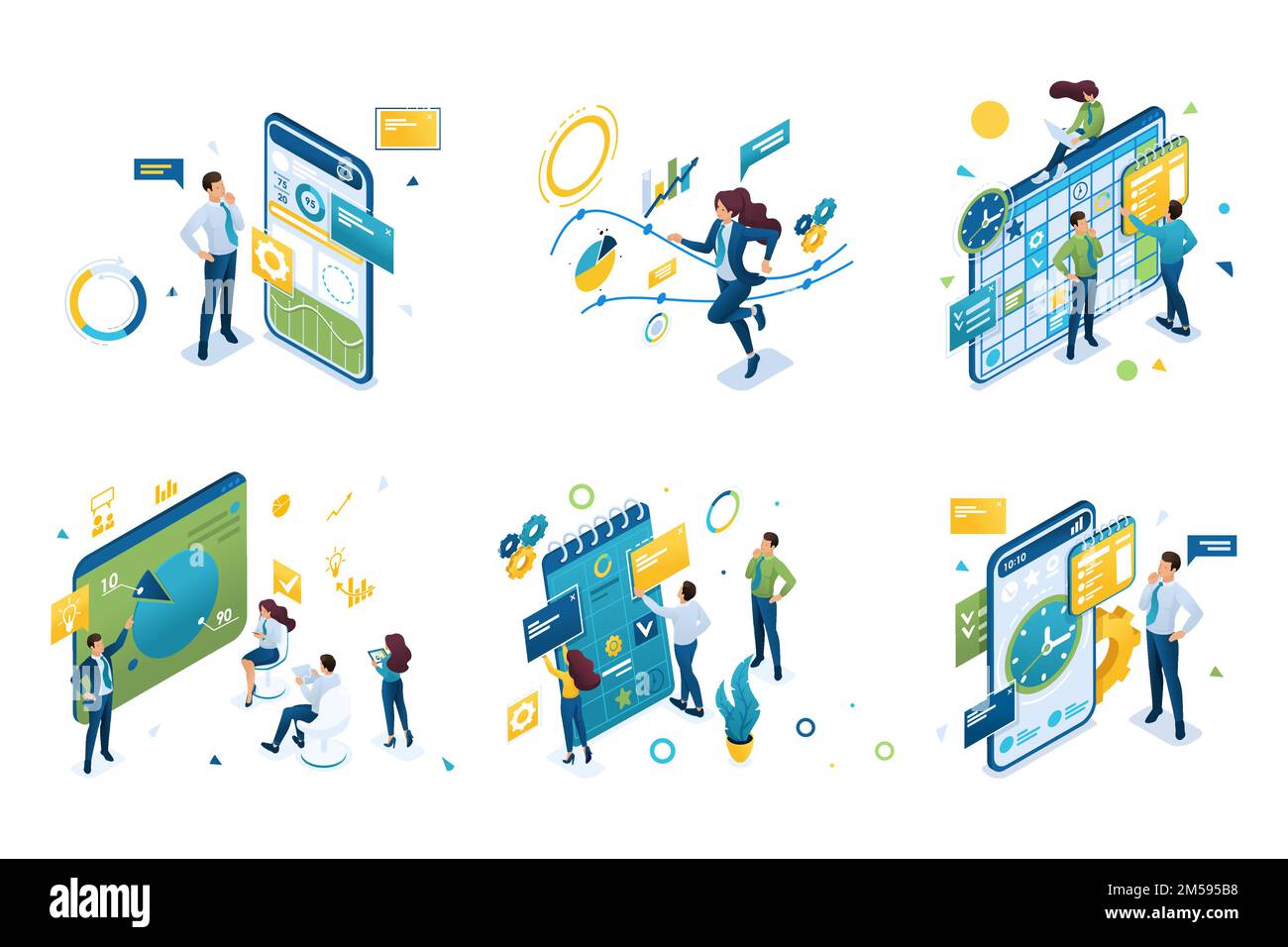 Time on page Stock Vector Images - Alamy