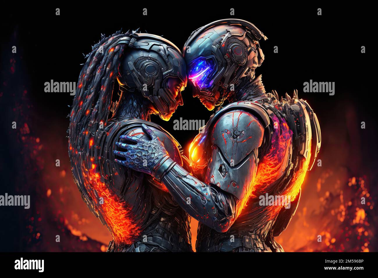 Female cyborgs hi-res stock photography and images - Alamy