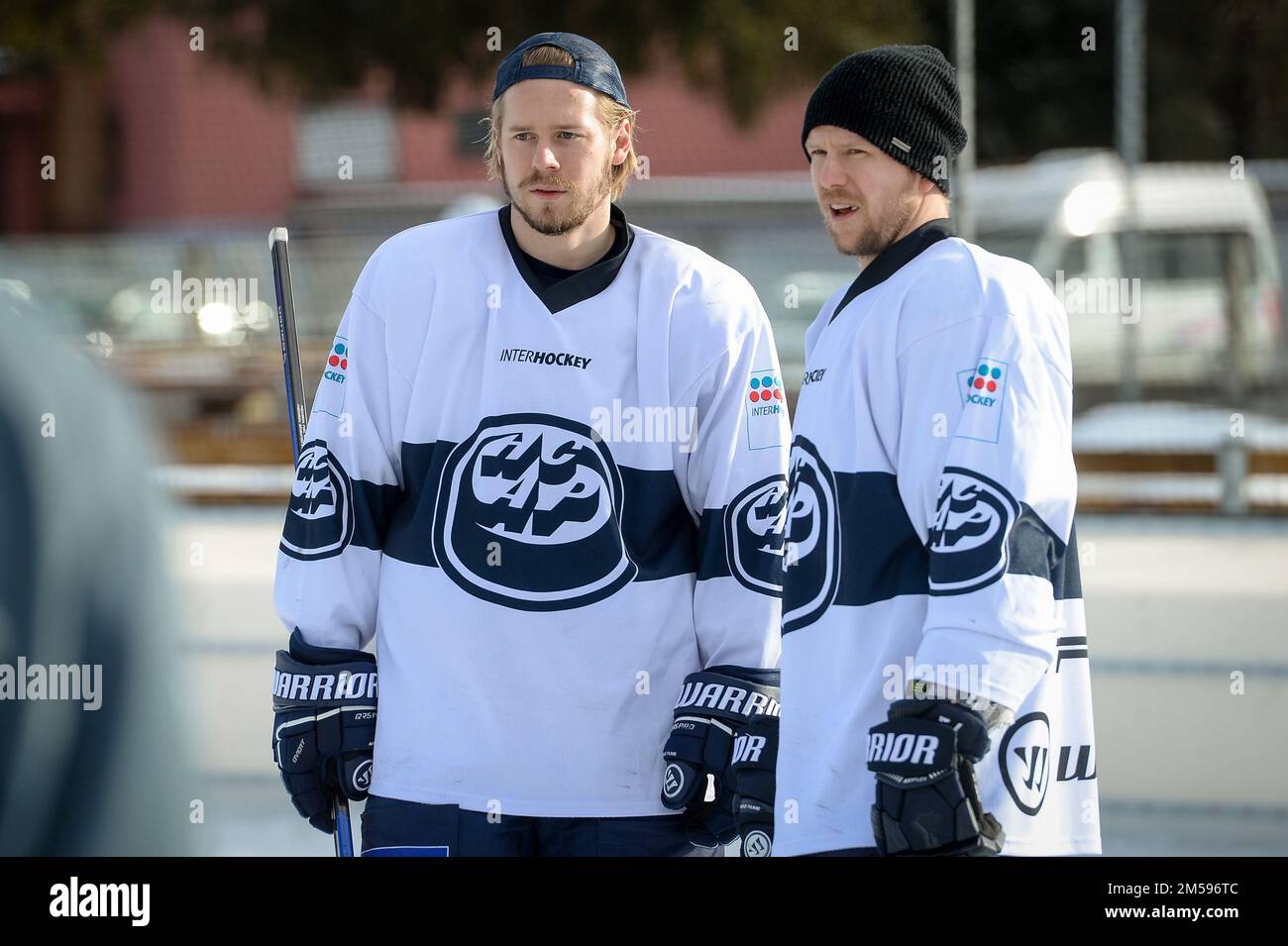 27.12.2022, Davos, Spengler Cup: Ambri Piotta family skate, Filip ...