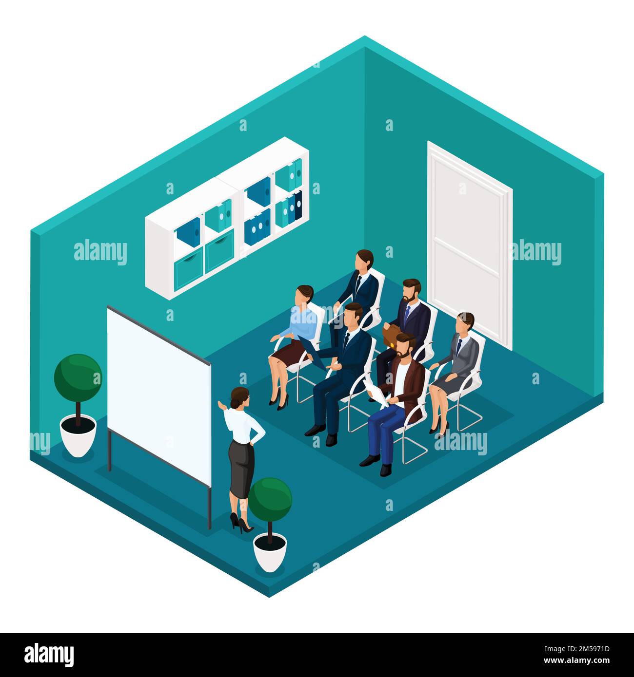 People in the lecture room Stock Vector Images - Alamy