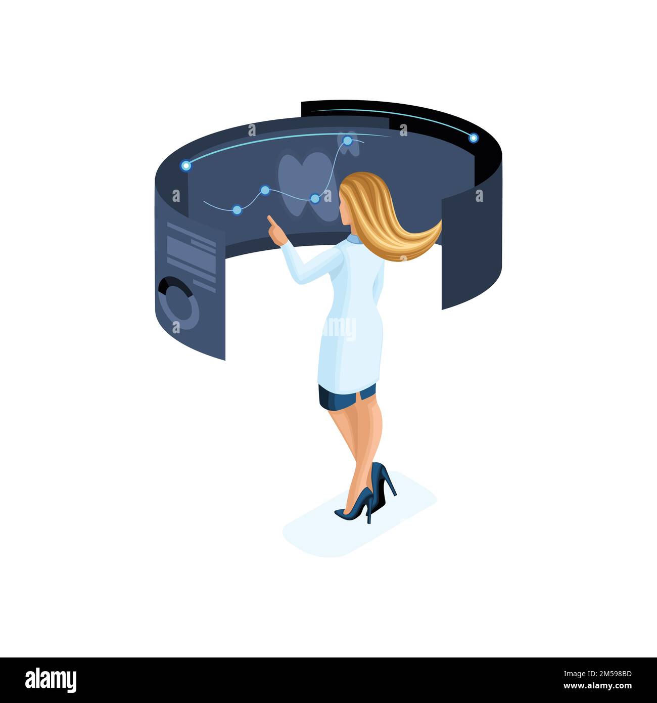 Private nurses Stock Vector Images - Alamy