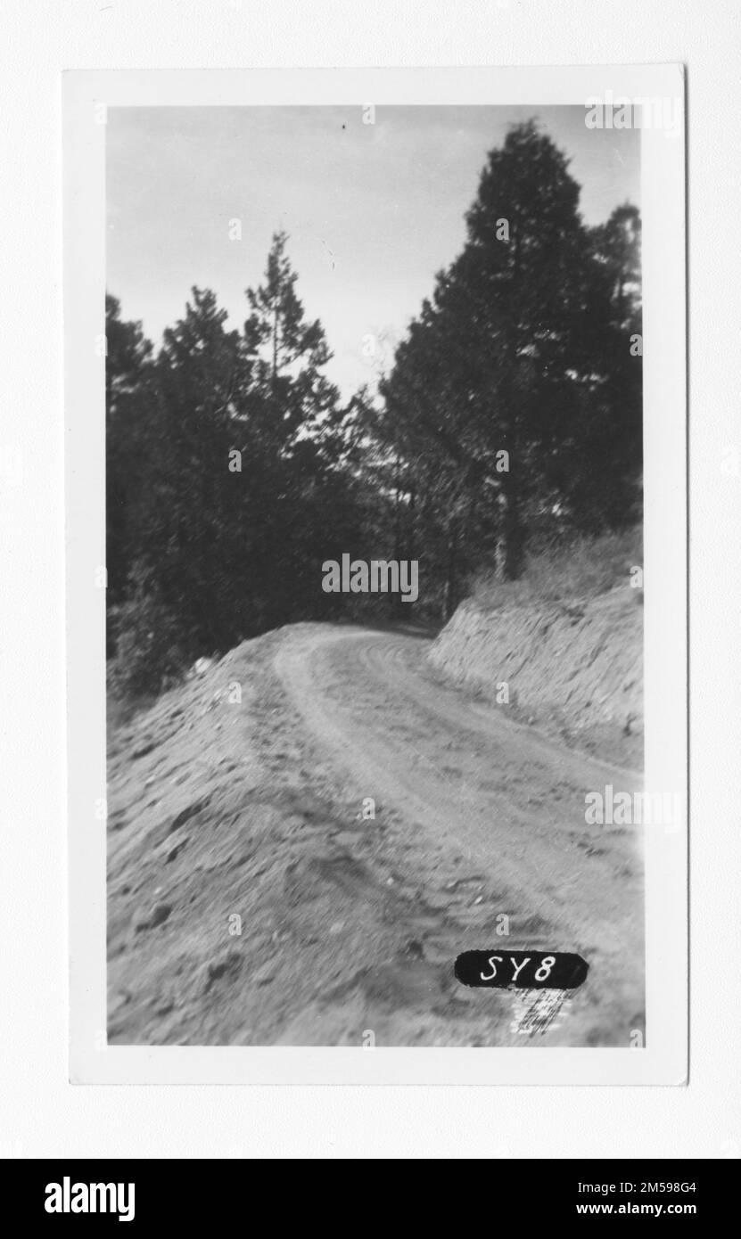 Department public works highway Black and White Stock Photos & Images ...