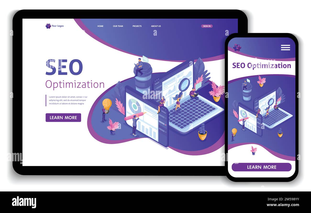 Visual seo Stock Vector Images - Alamy