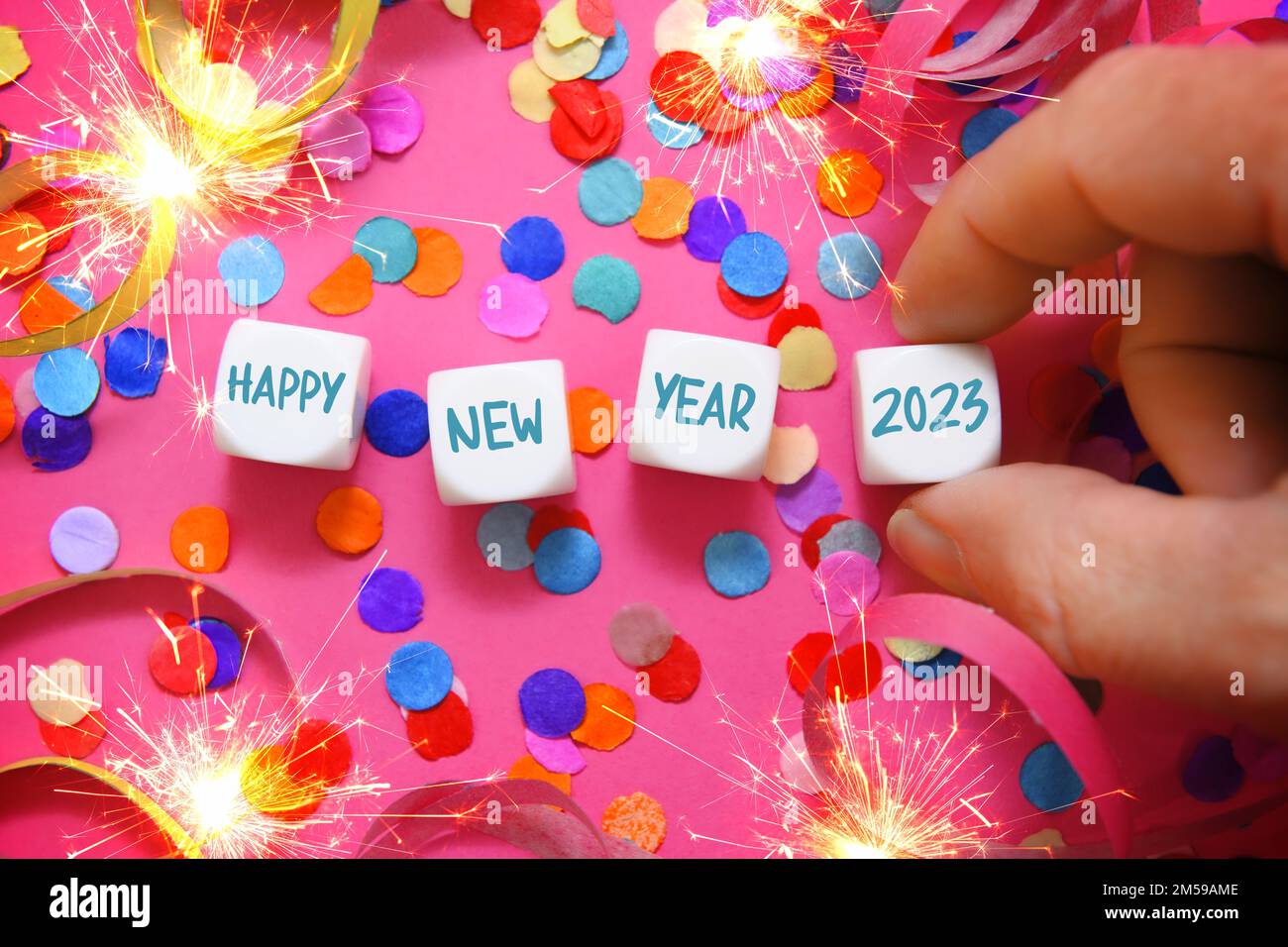 2023 lettering hi-res stock photography and images - Alamy