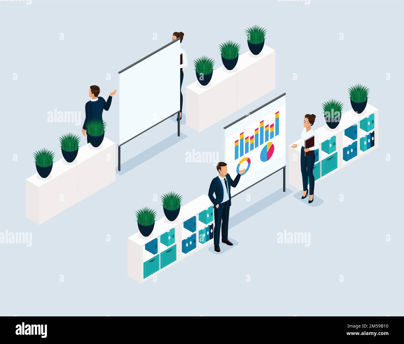 Training workers Stock Vector Images - Alamy