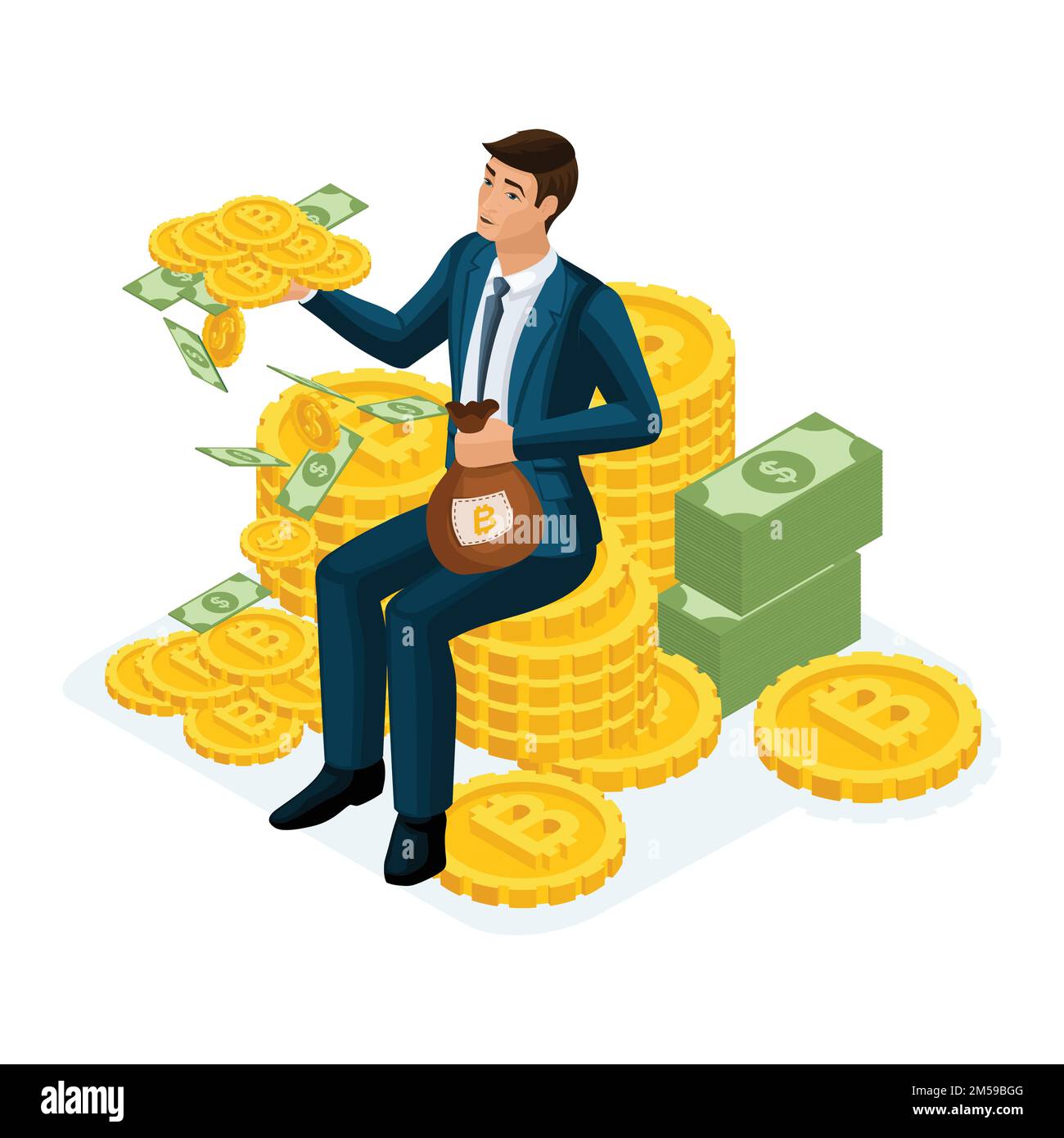 Earned Stock Vector Images - Alamy