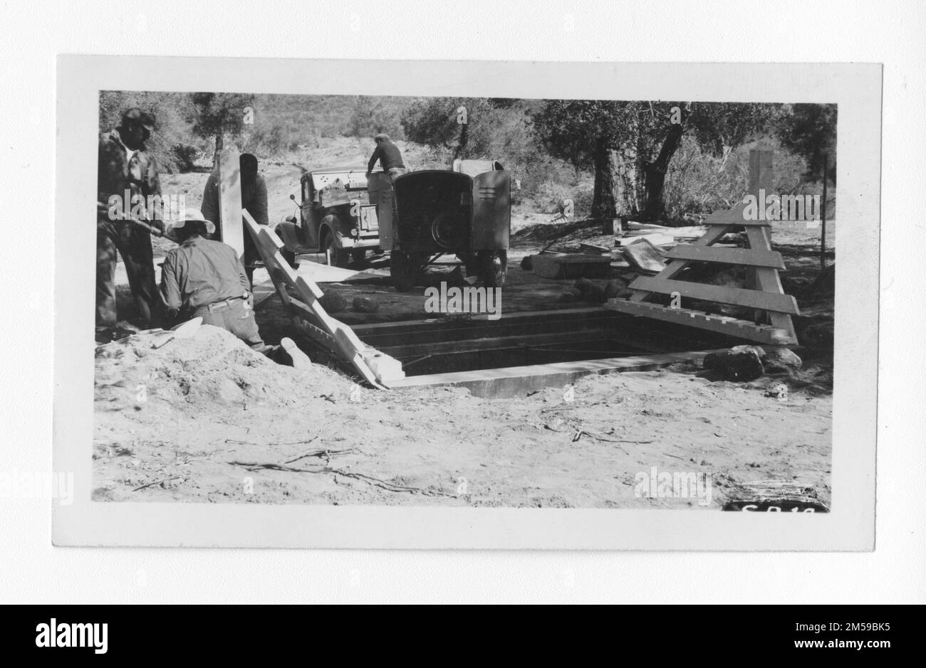 Entrance to a reservation Black and White Stock Photos & Images - Alamy