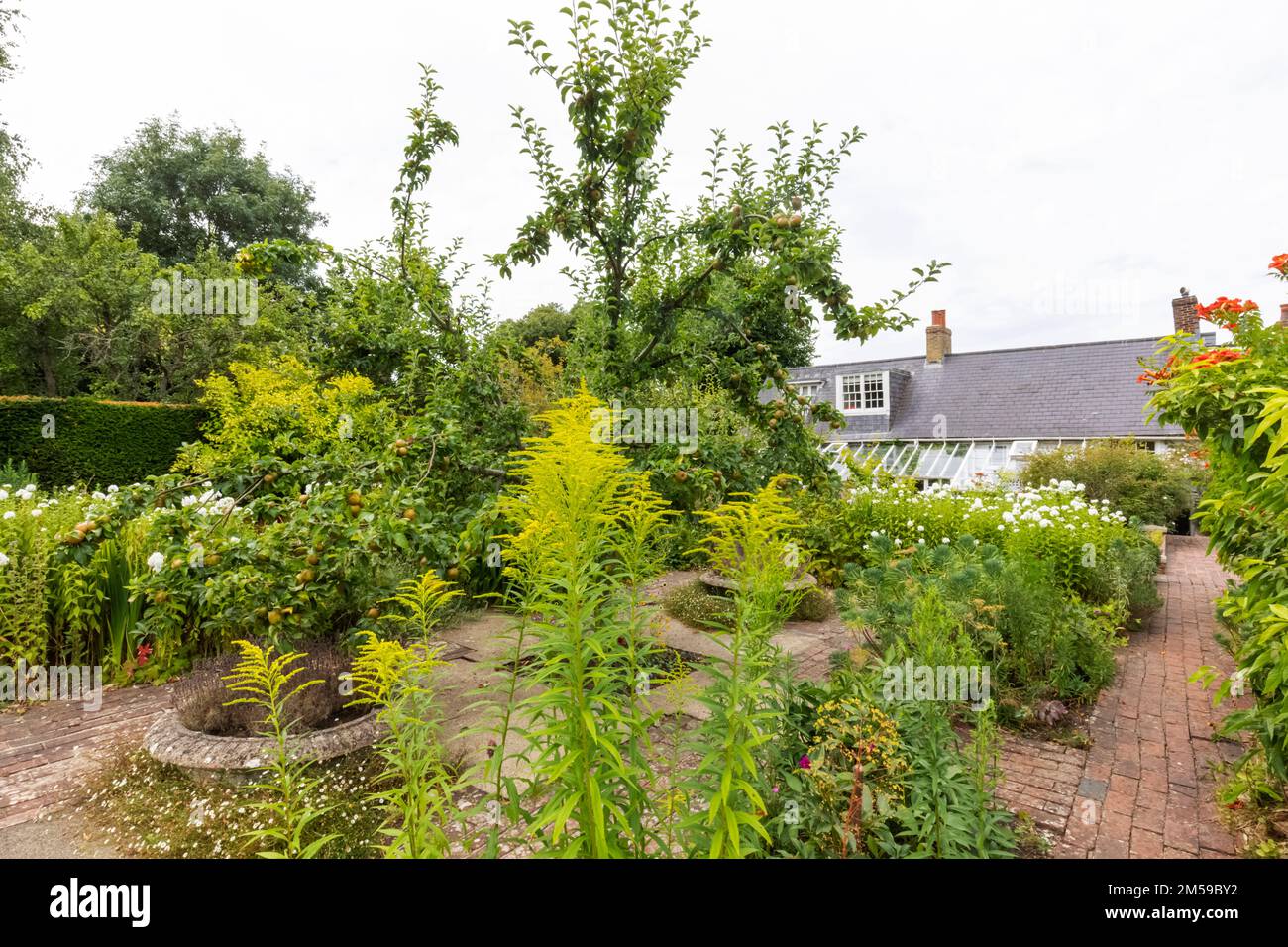 England, East Sussex, Lewes, Rodmell Village, Monk's House the Former ...