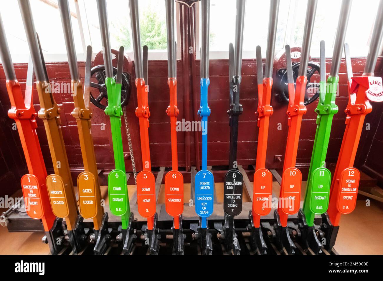 England, Sussex, Bluebell Railway, Sheffield Park Station, Bluebell ...