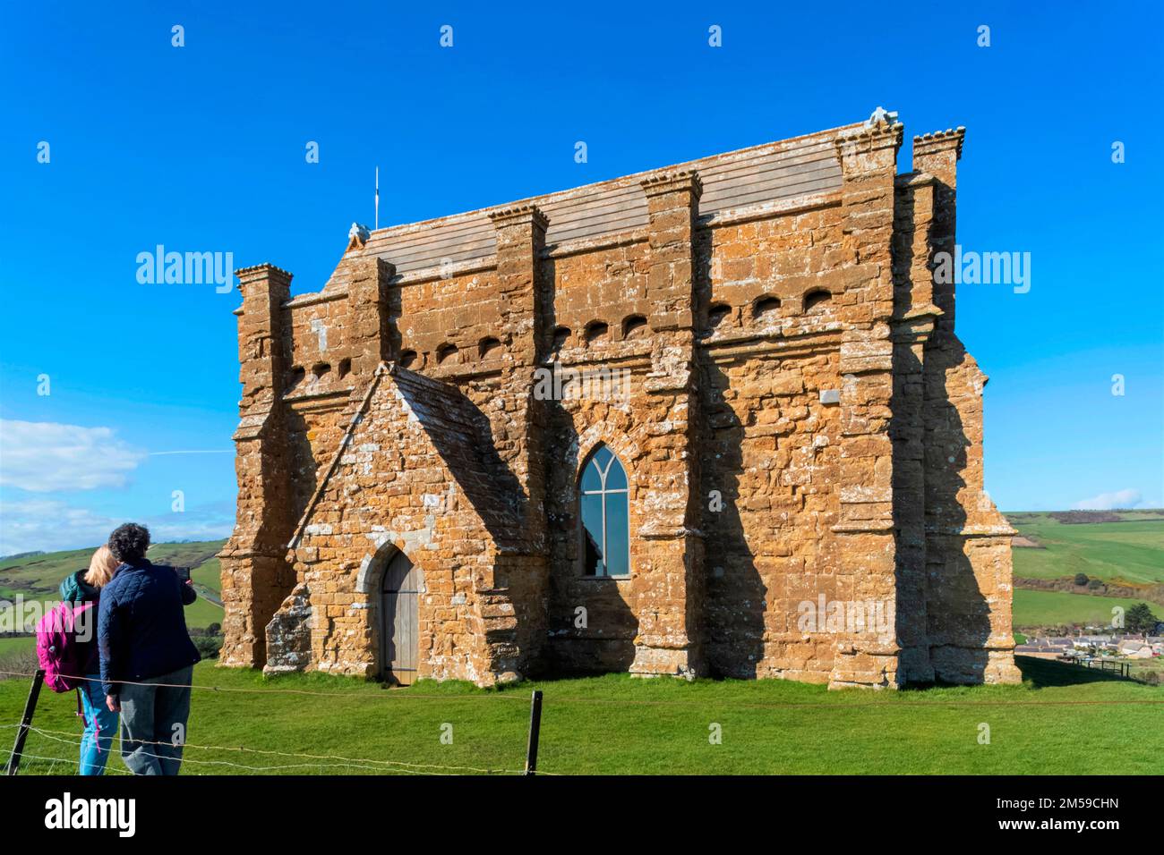 England, Dorset, Abbotsbury, St.Catherine's Chapel *** Local Caption ...