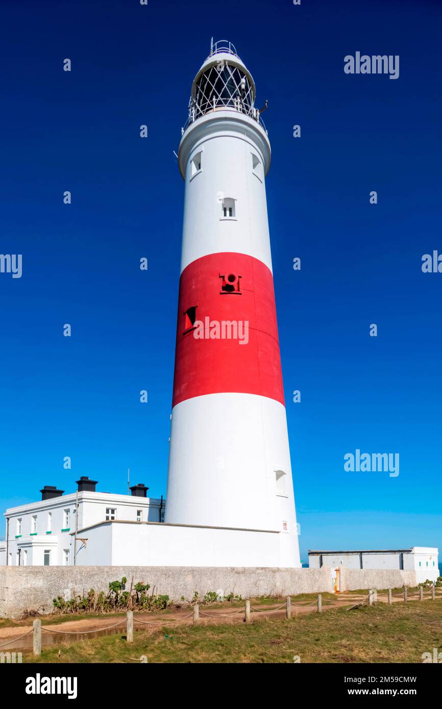 England, Dorset, Weymouth, Portland Bill, Portland Bill Lighthouse ...
