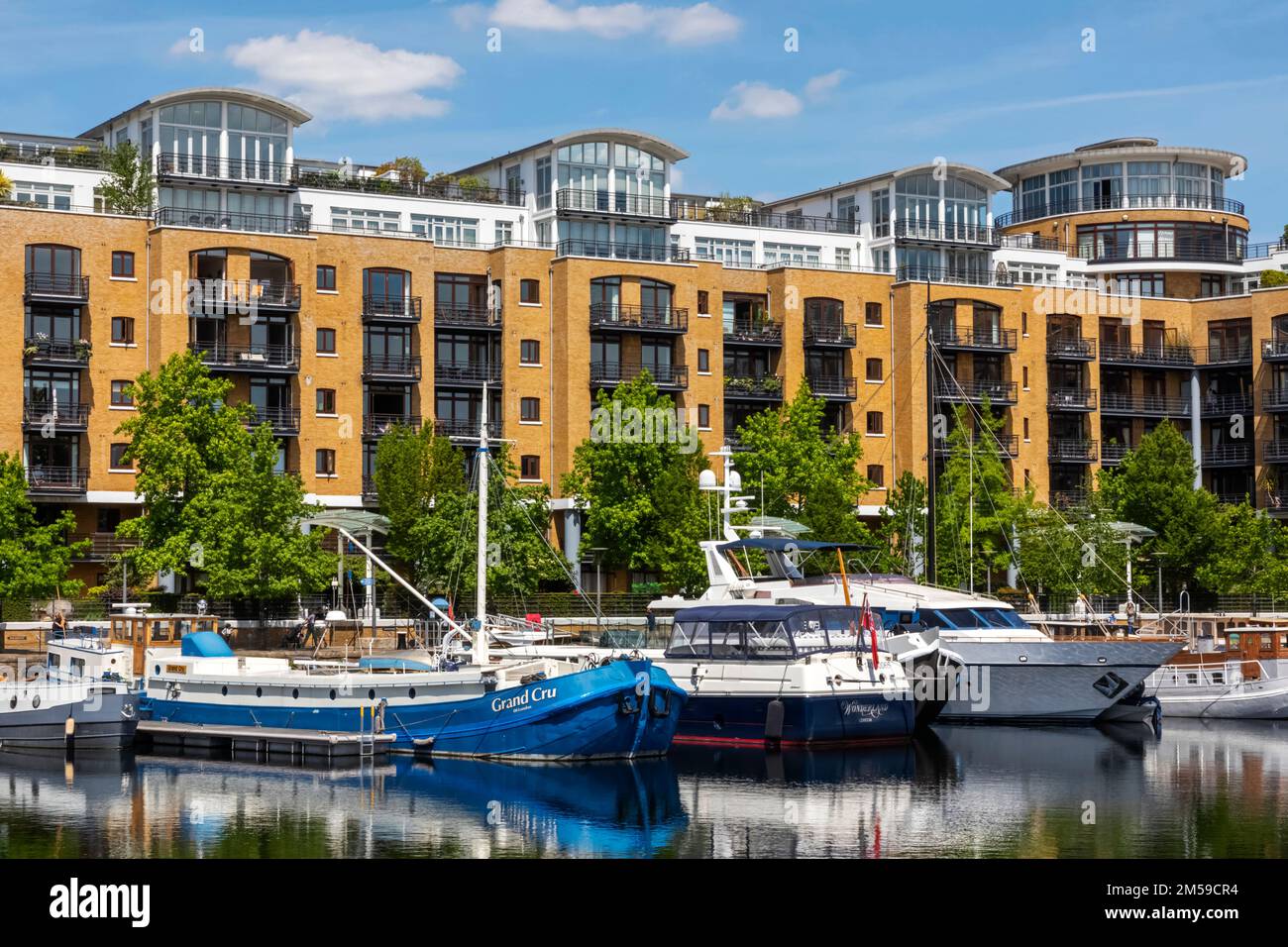 St Katharine Docks Marina, Tower Hamlets, London, England *** Local ...