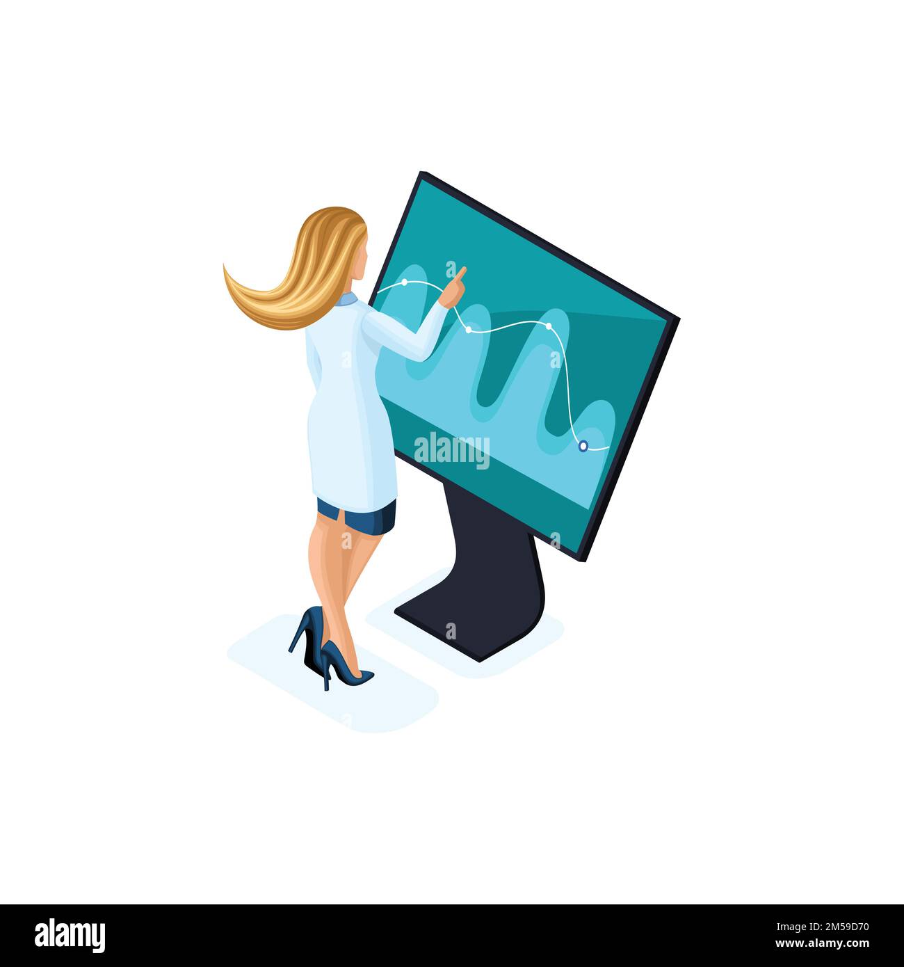 Private nurses Stock Vector Images - Alamy