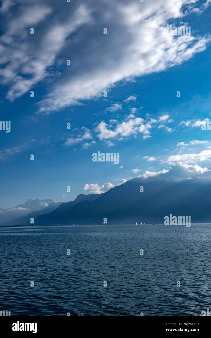 Suisse, Schweiz, Switzerland, Lac Léman, Genfer See, Geneva Lake ...