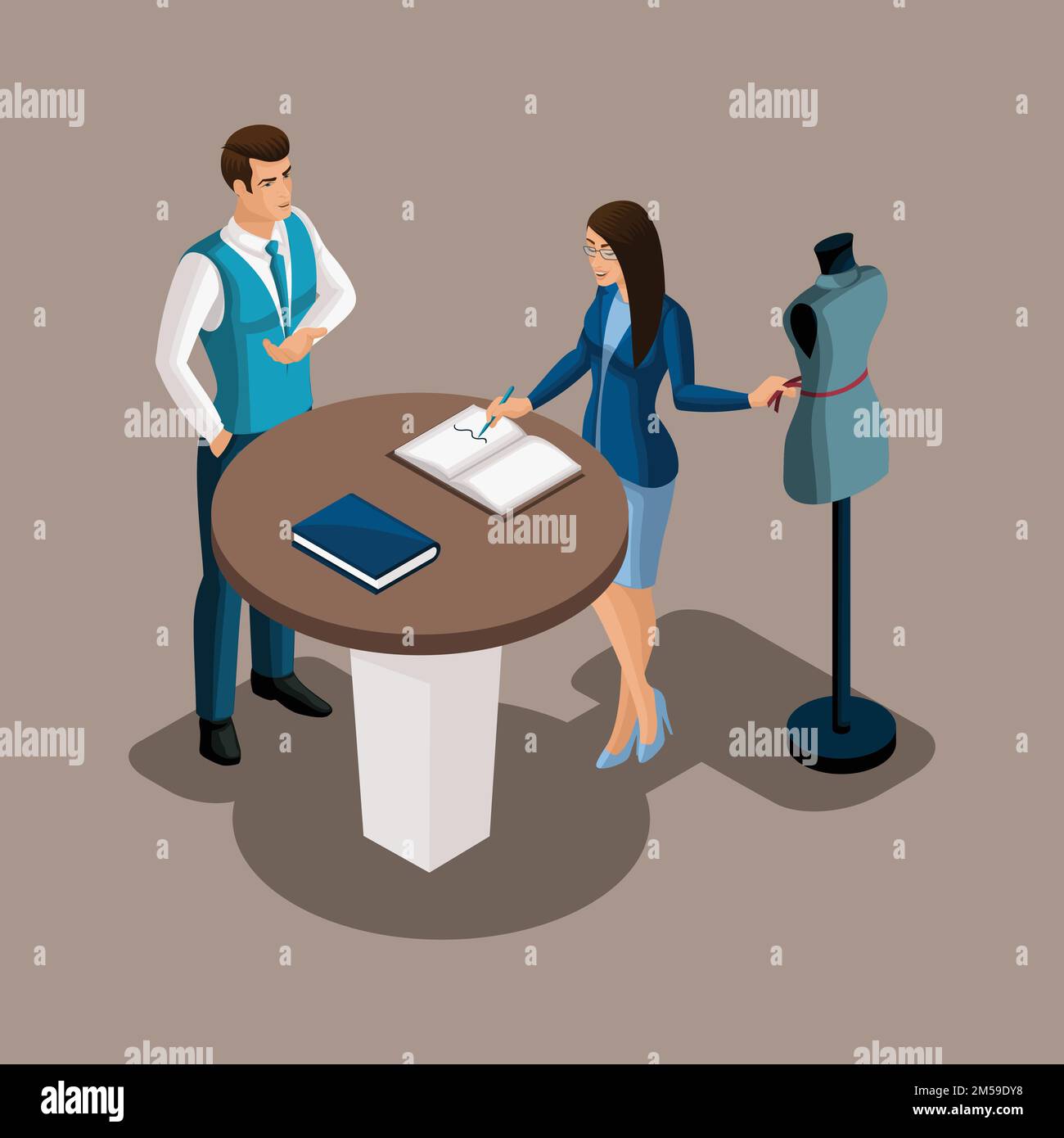 Tailor money Stock Vector Images - Alamy