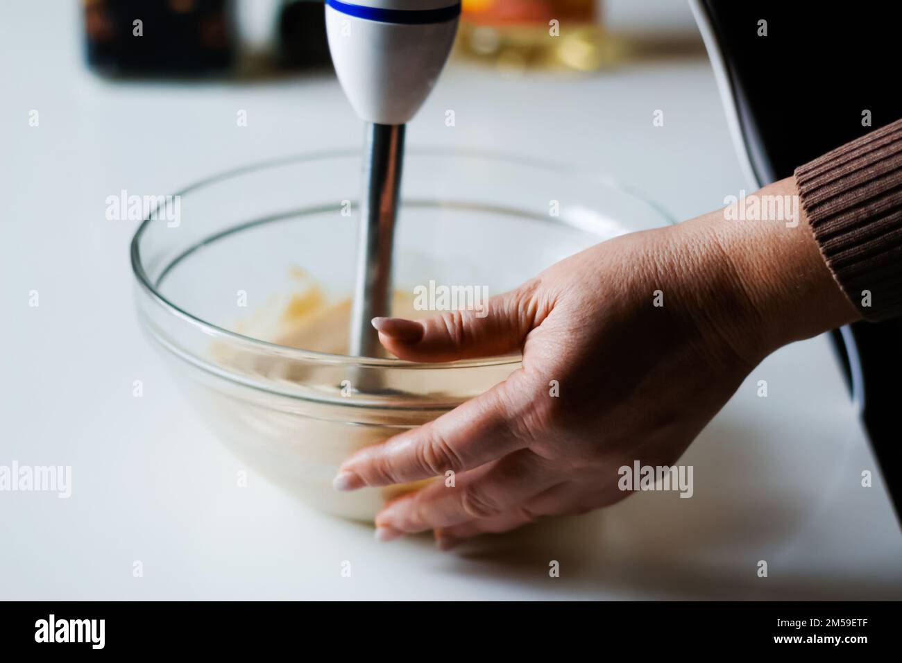 Hand blender uses hi-res stock photography and images - Alamy