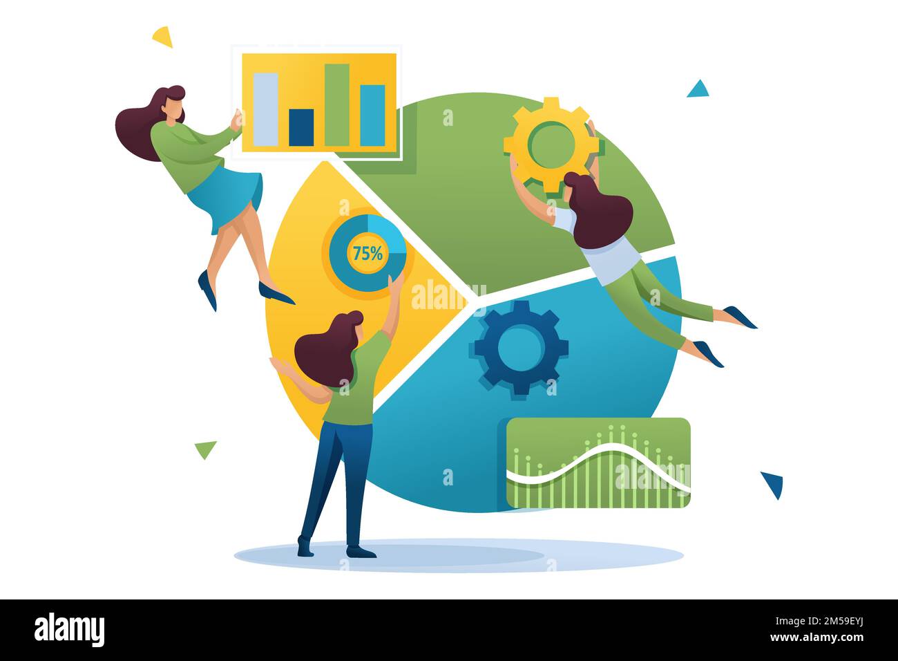 Large schedule and a set of analytical data, data collection is carried ...