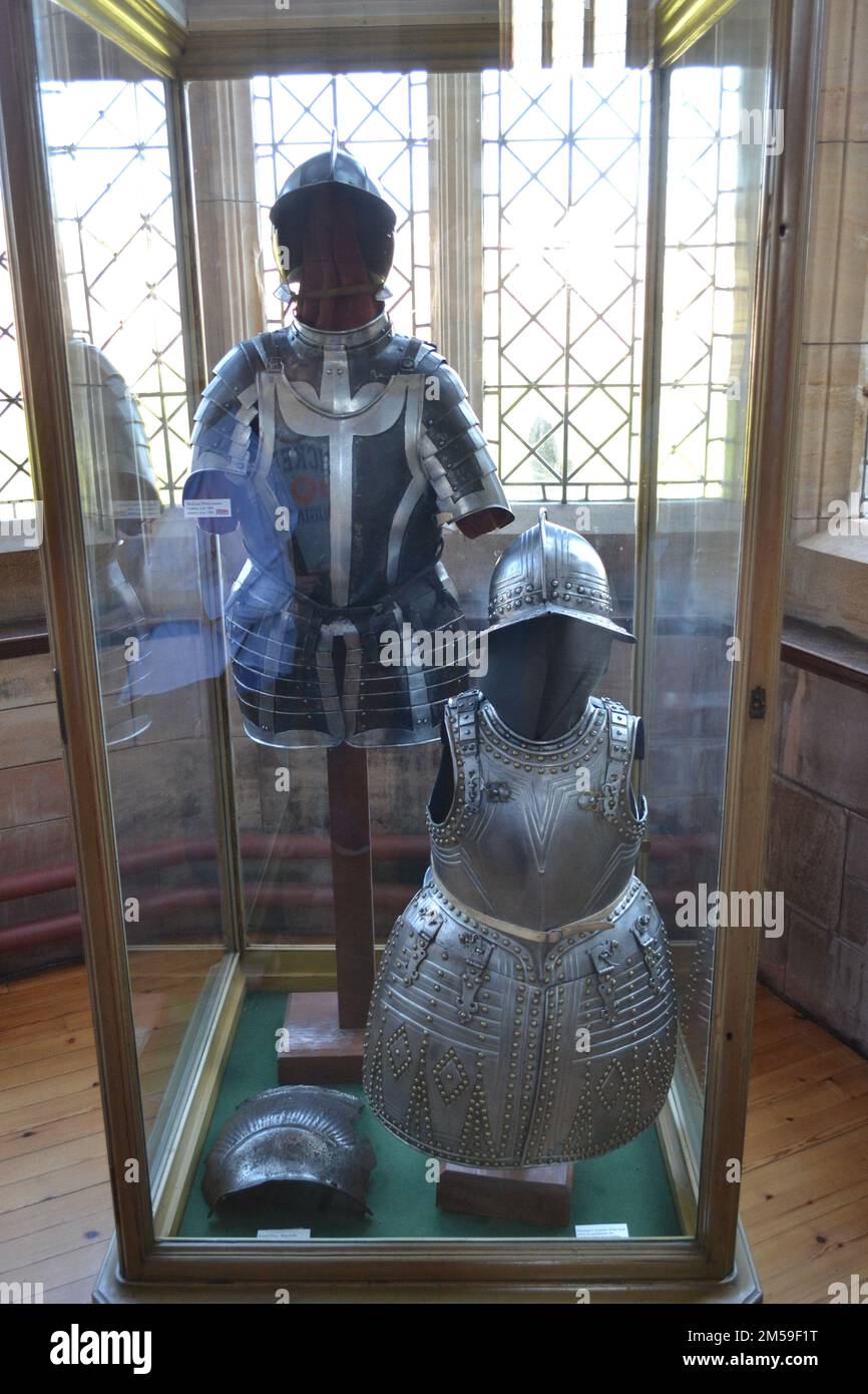 Bamburgh Castle Armor Stock Photo - Alamy