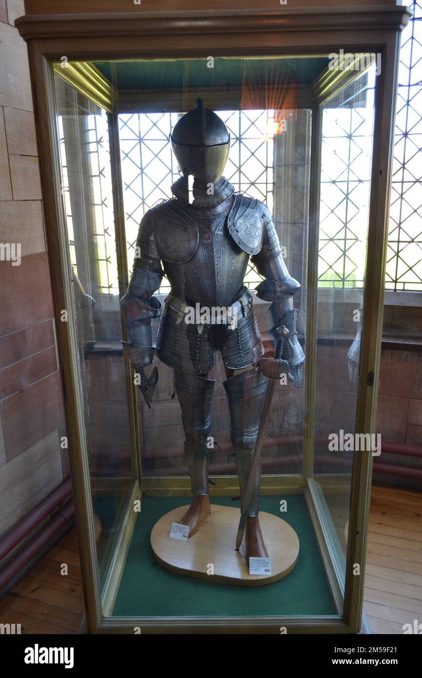 Bamburgh Castle Armor Stock Photo - Alamy
