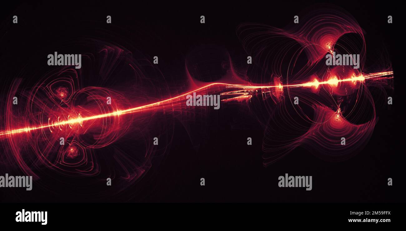 Glint cosmic rays. Neon wind lines. Detailed fractal graphics. Glow ...