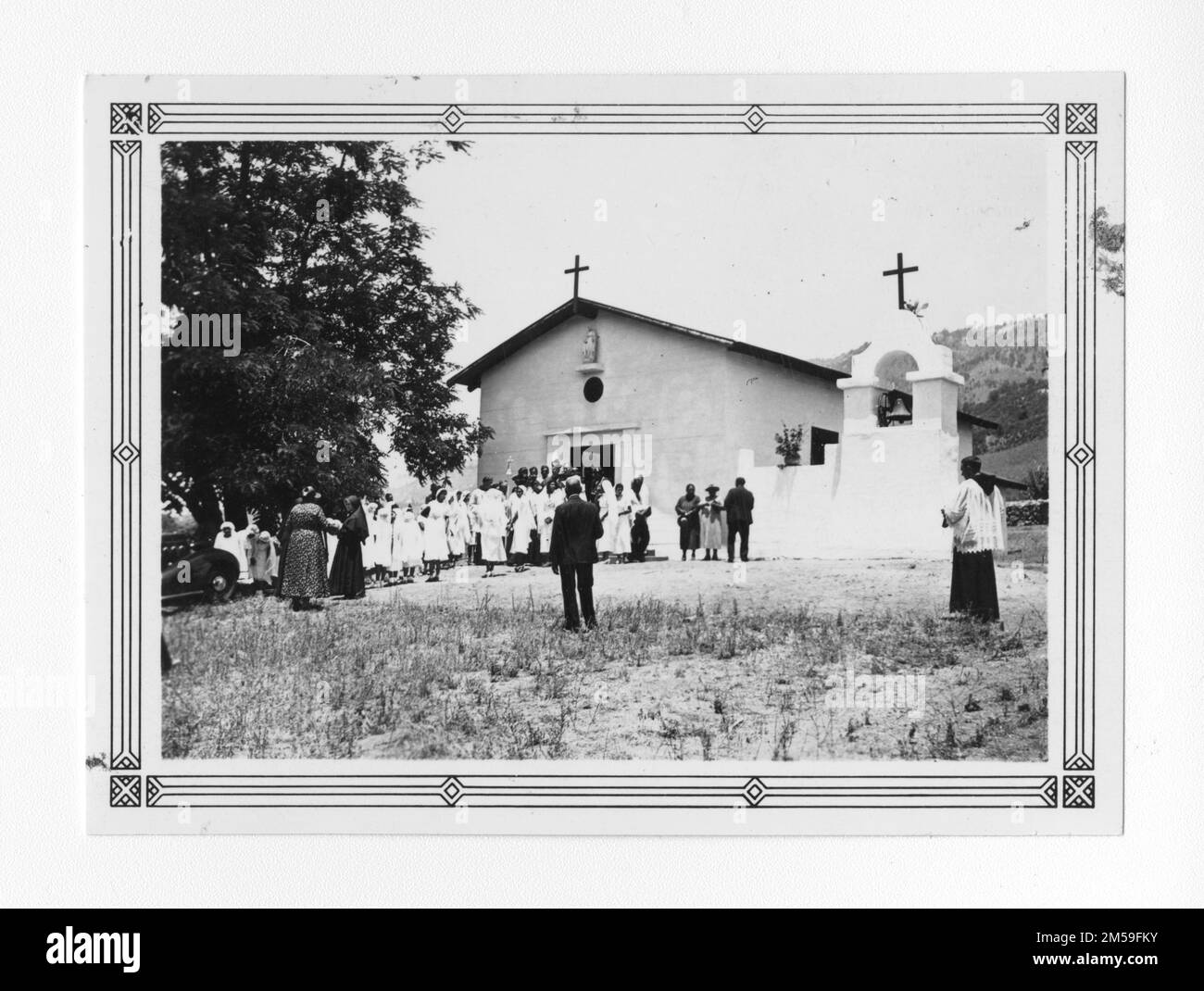 Adobe church interior Black and White Stock Photos & Images - Alamy