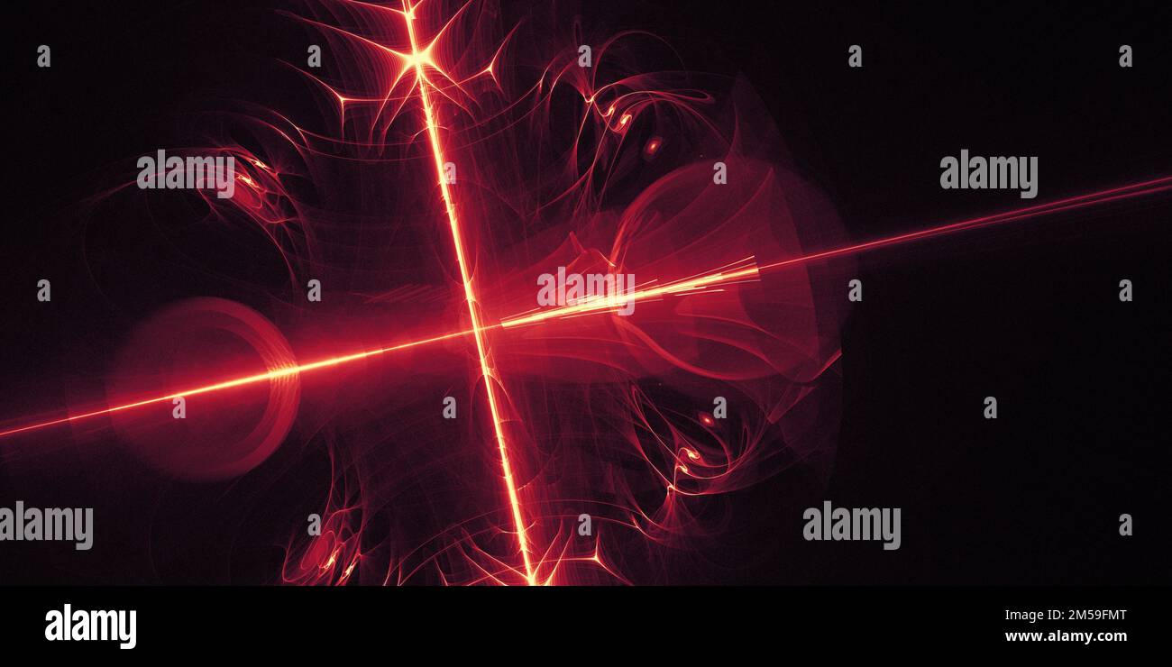Glint cosmic rays. Neon wind lines. Detailed fractal graphics. Glow ...