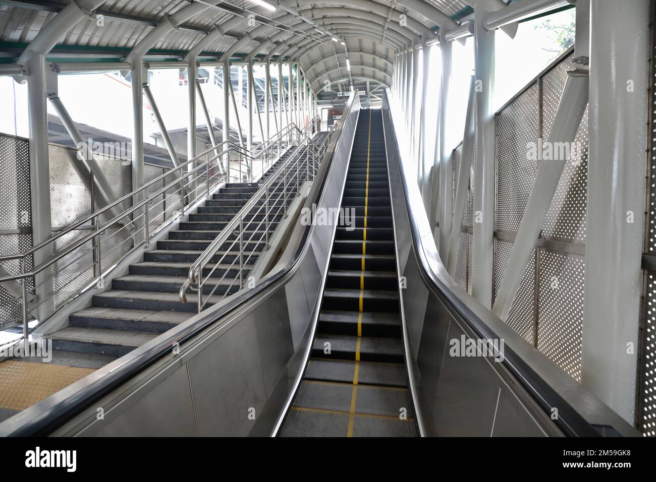 Dhaka, Bangladesh - December 27, 2022: Agargaon Metro Railway Station ...