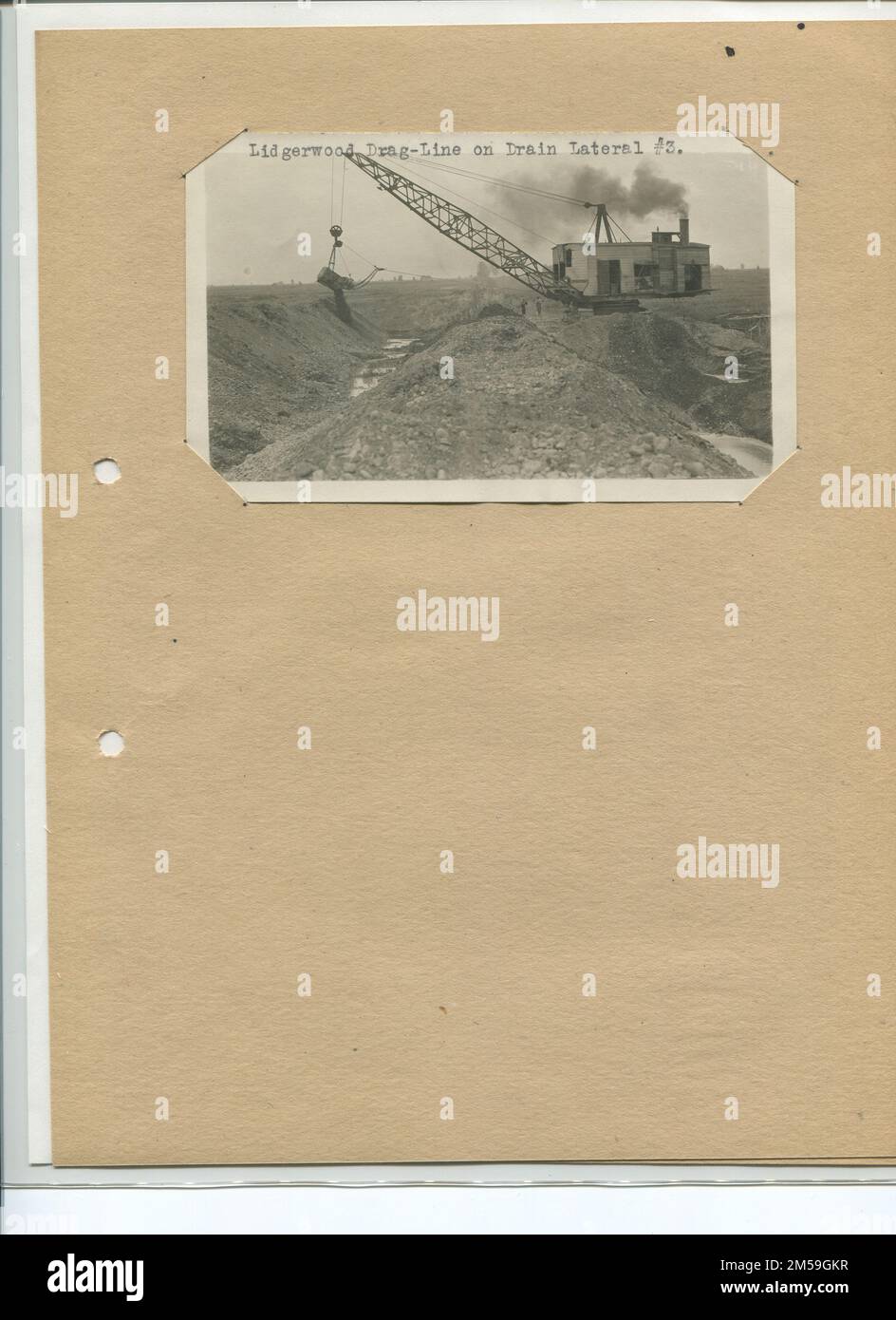 Lidgerwood Drag-Line on Drain Lateral #2. National Archives Building ...