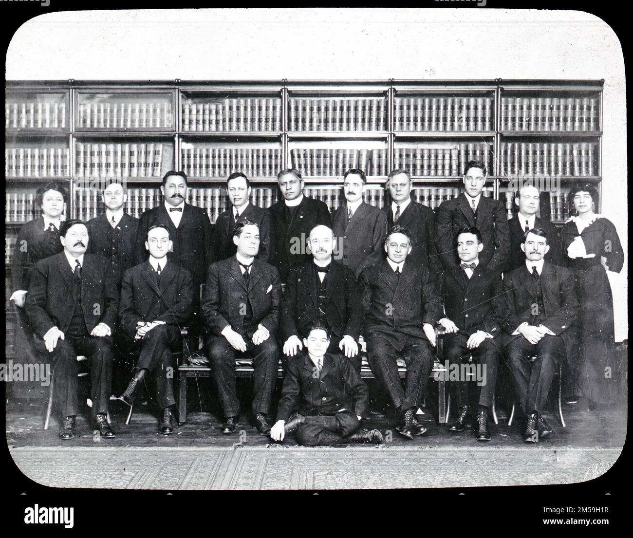 Photograph of Group of Officials, Probably U.S. Reclamation Service ...