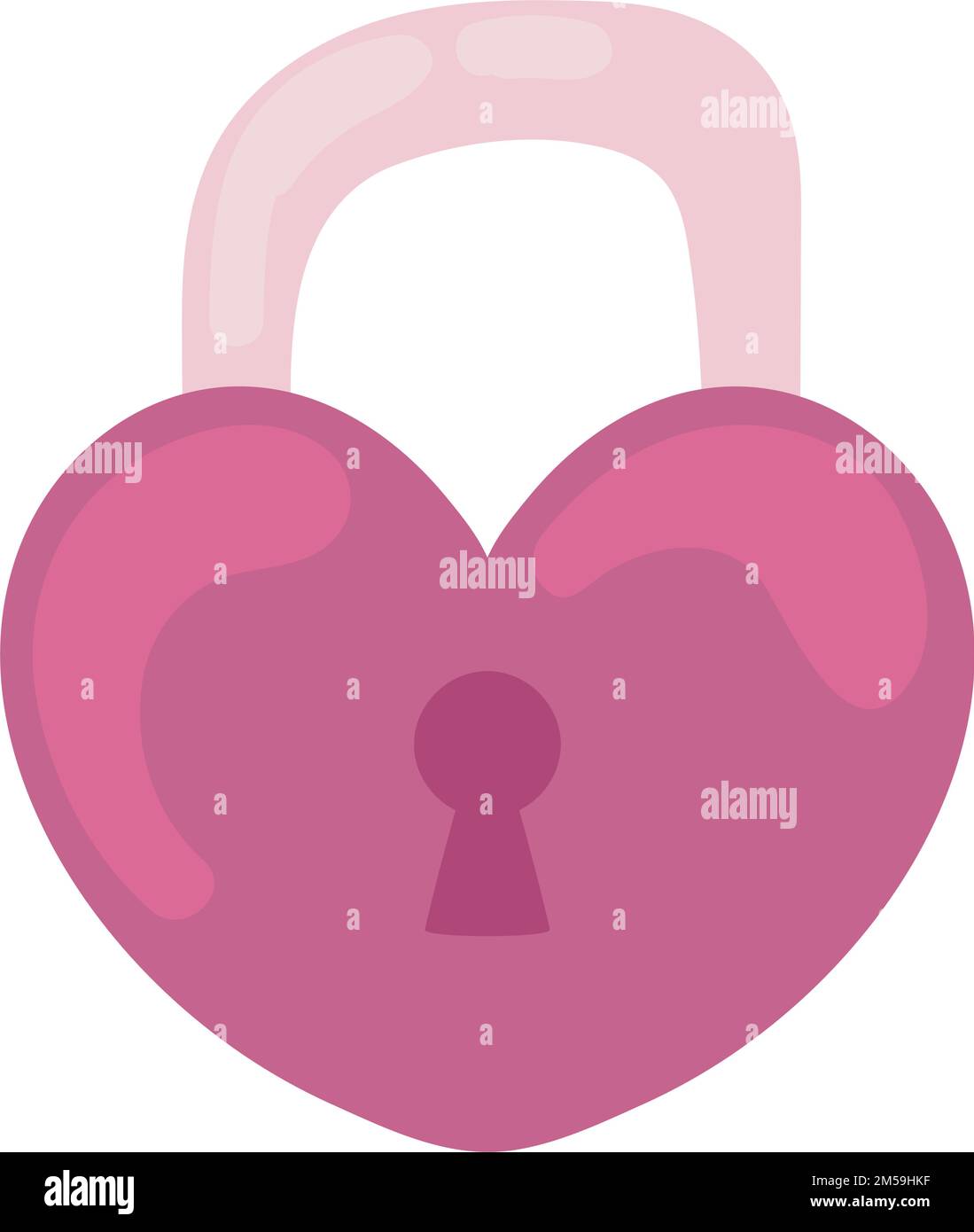 padlock heart valentines day Stock Vector Image & Art - Alamy